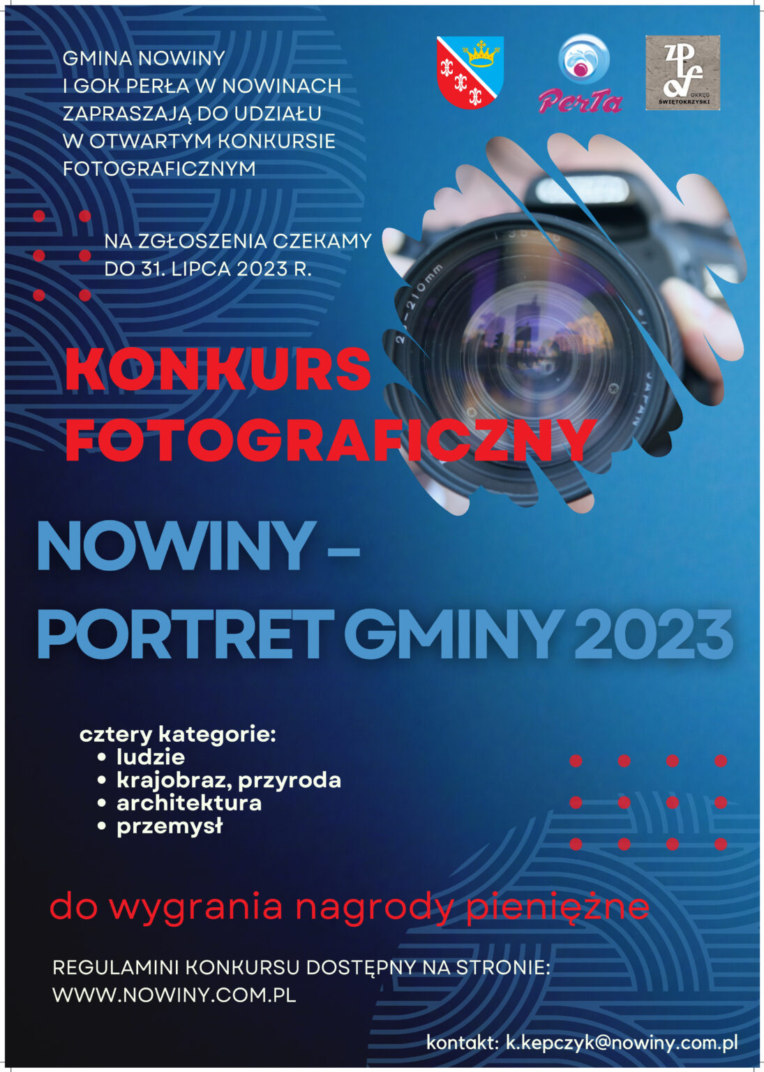 Konkurs Fotograficzny „Nowiny – portret gminy 2023”. – Gmina Nowiny