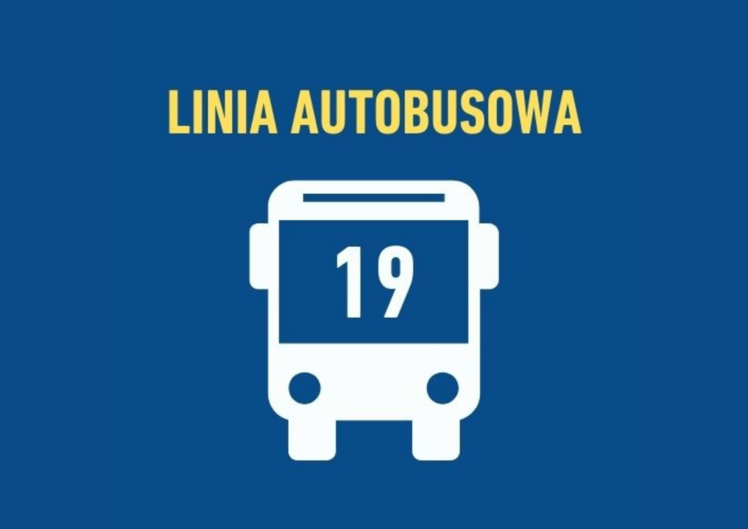 Powrót na dotychczasową trasę linii 19 – Gmina Nowiny
